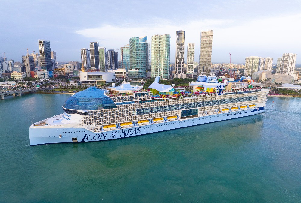 Llega al Puerto de Miami el Icon of the Seas, el crucero más grande del mundo | Caribbean News ...
